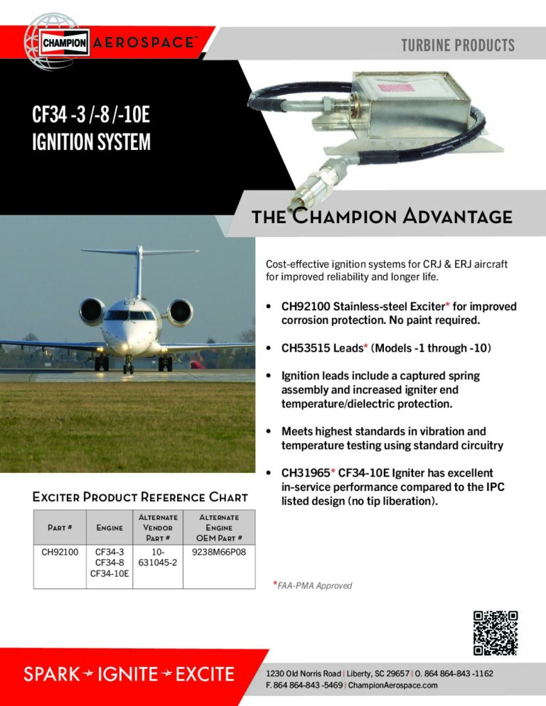 Turbine Ignition Systems - Champion Aerospace