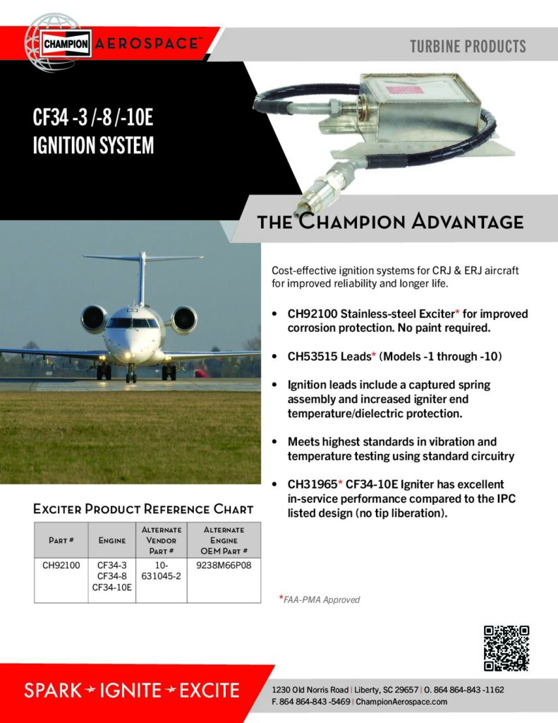 Turbine Ignition Systems - Champion Aerospace