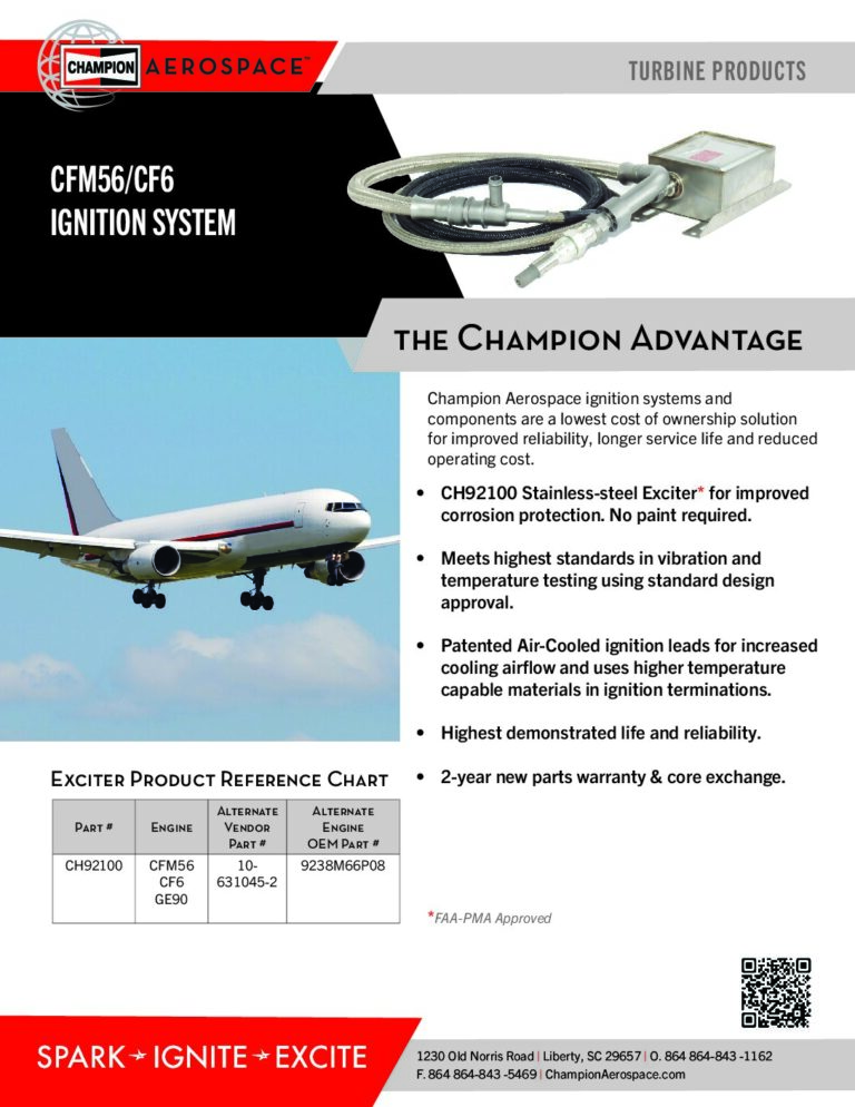 Turbine Ignition Systems - Champion Aerospace